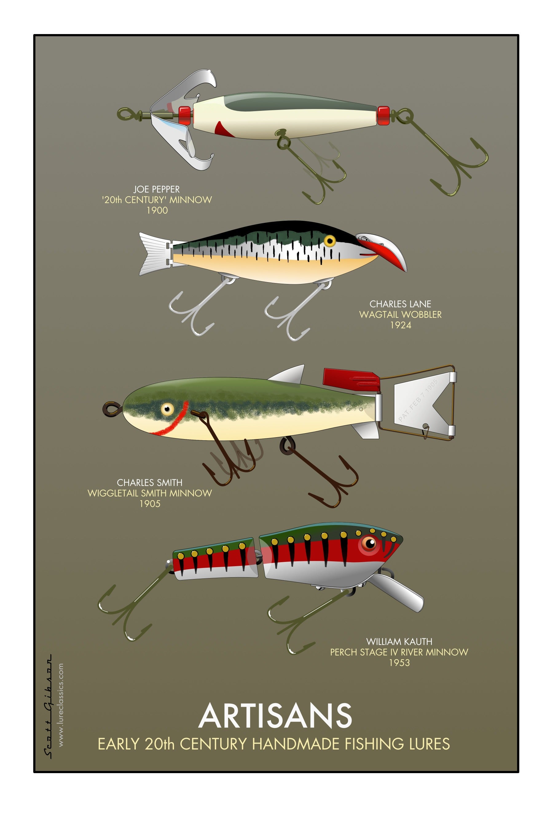 Fishing Lure Artisans | Fishing Lure Art | lureclassics.com – Lure Classics